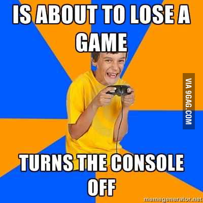I hate playing videogames with kids - 9GAG