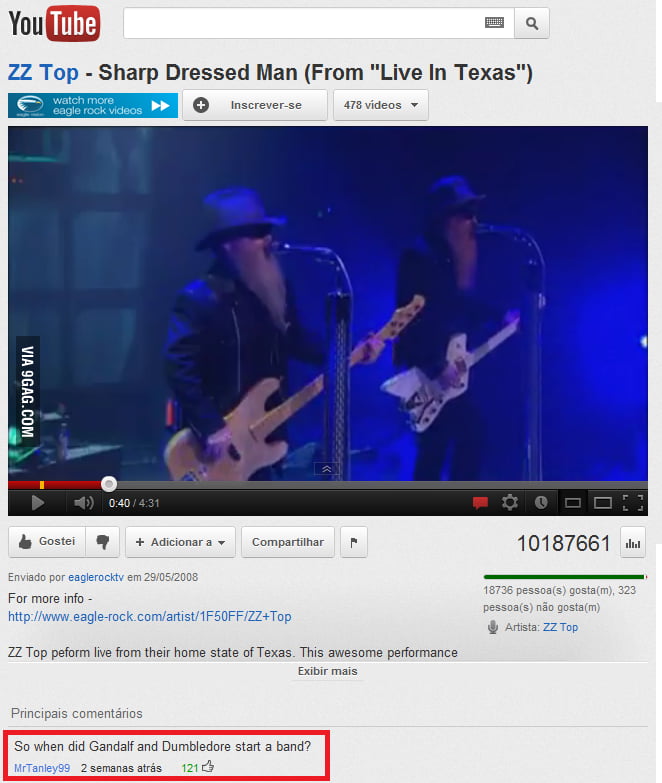 ZZ Top of the Rings - 9GAG