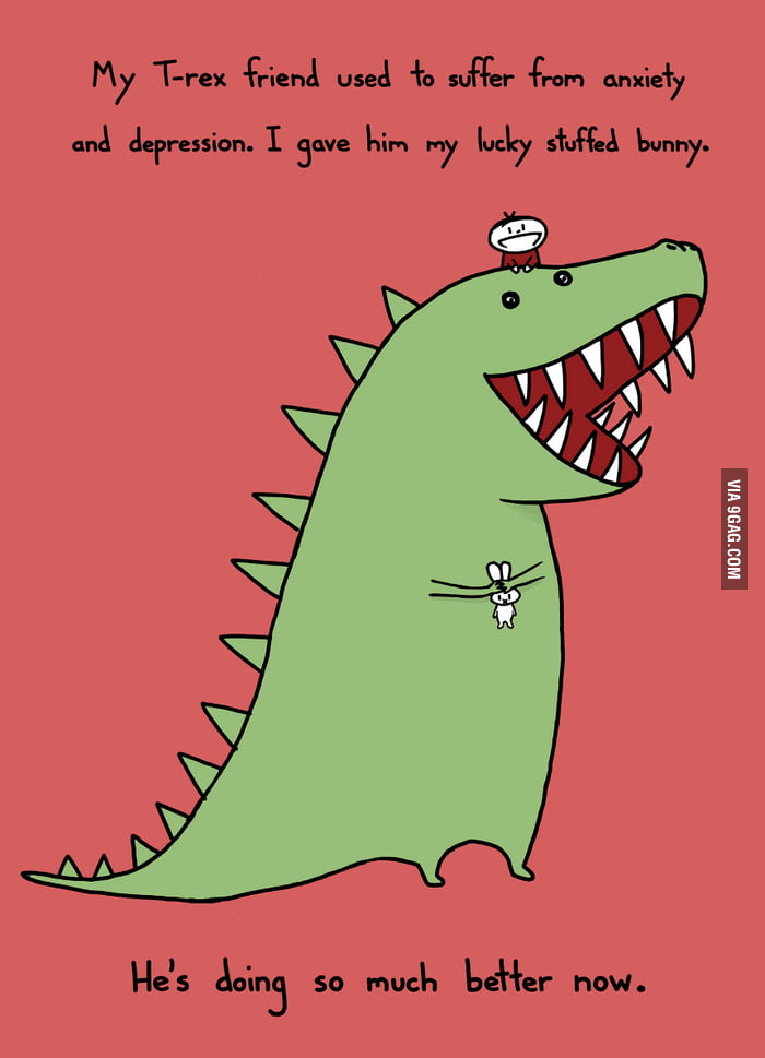 Poor t rex :( - 9GAG