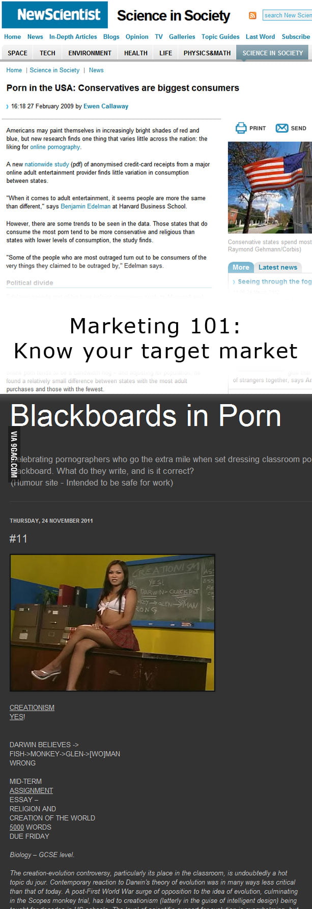Target that market harder, yes yes! - 9GAG