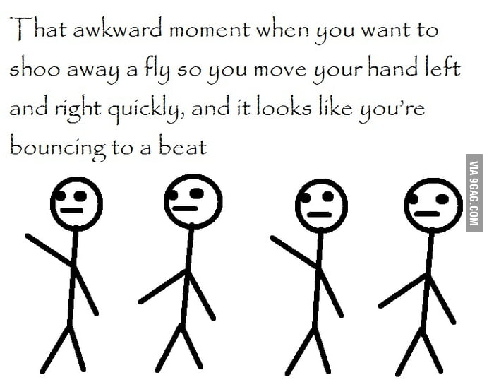 Shooing a fly away.... - 9GAG