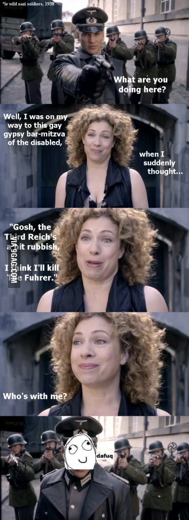 Awesome lvl: River Song - 9GAG