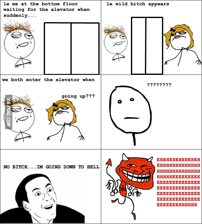 Going down??? - 9GAG