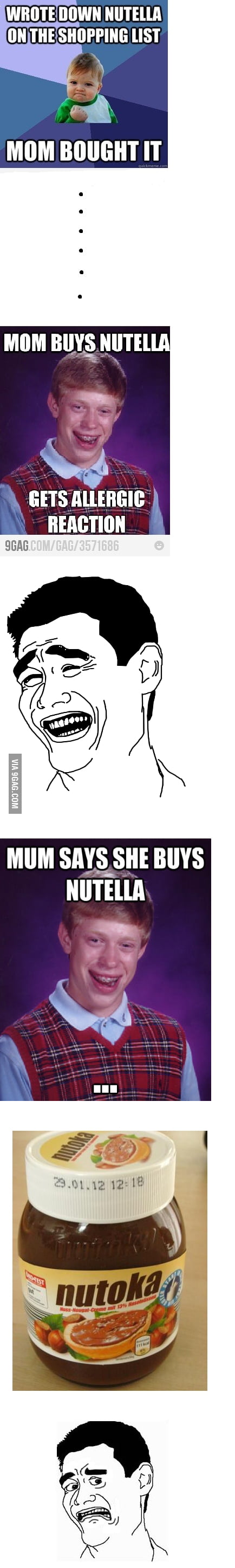 Fake nutella-.- - 9GAG
