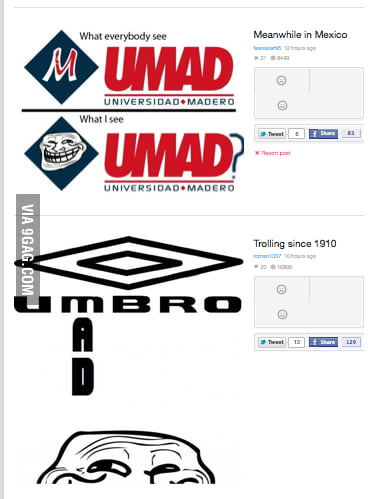 UMAD posts??! - 9GAG