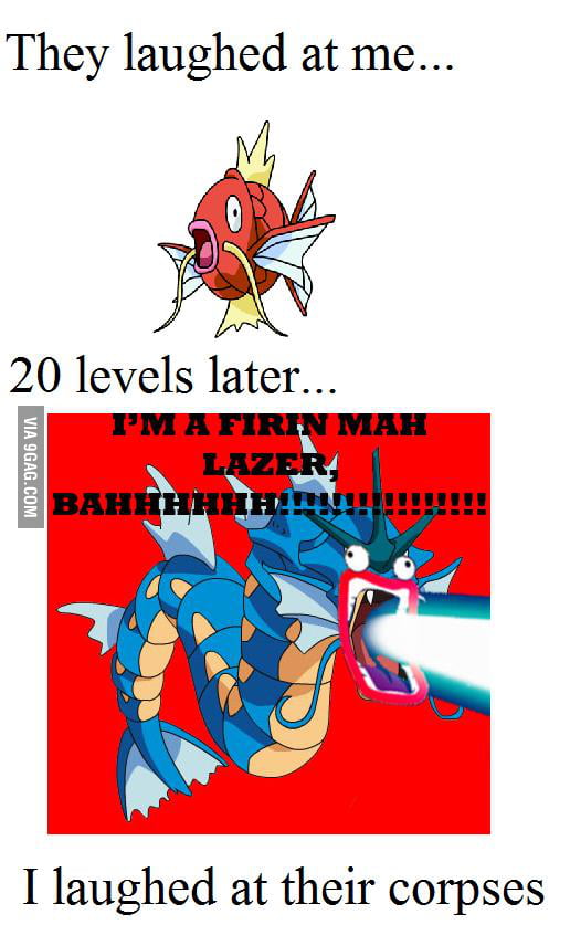 The true story of Magikarp - 9GAG