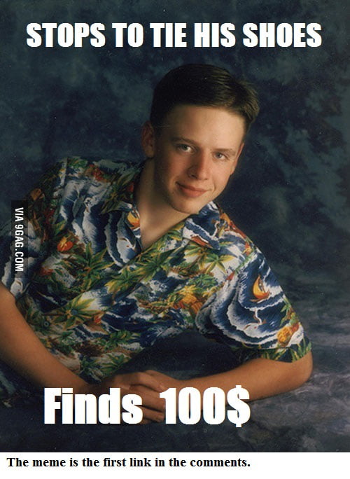 Good Luck Dave! - 9GAG