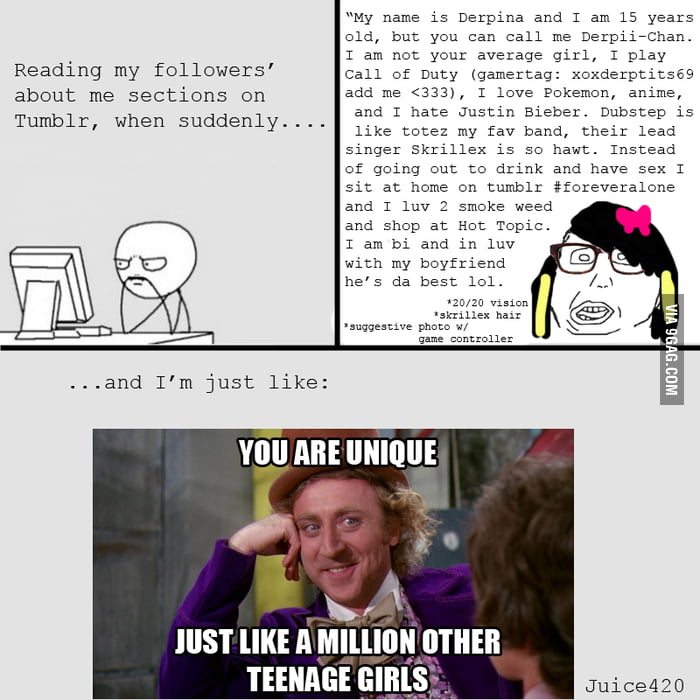 Chicks On Tumblr 9gag