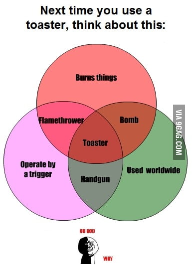 I'll never make another toast again! - 9GAG