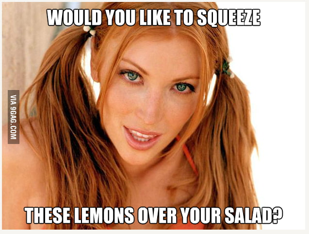 Hot Chick Teasing - 9GAG