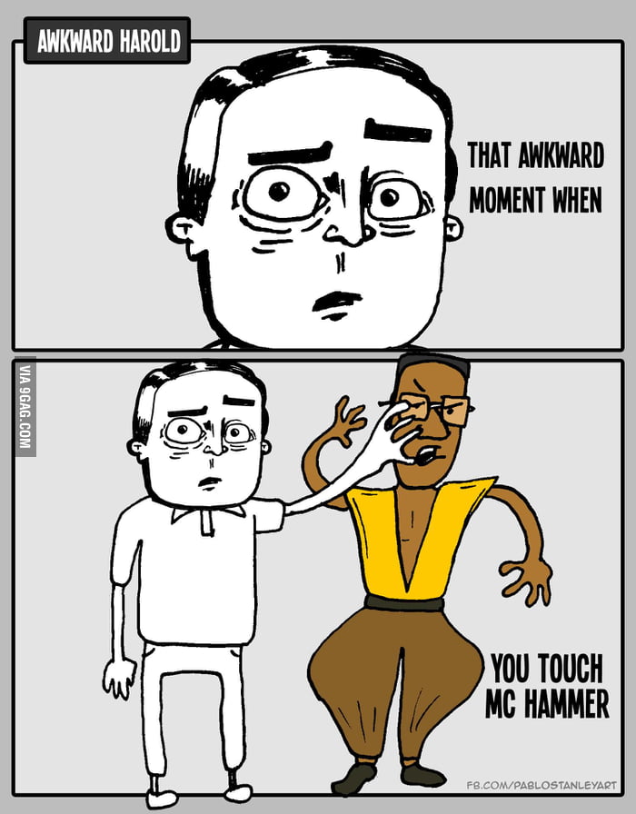 Awkward Harold strikes again - 9GAG