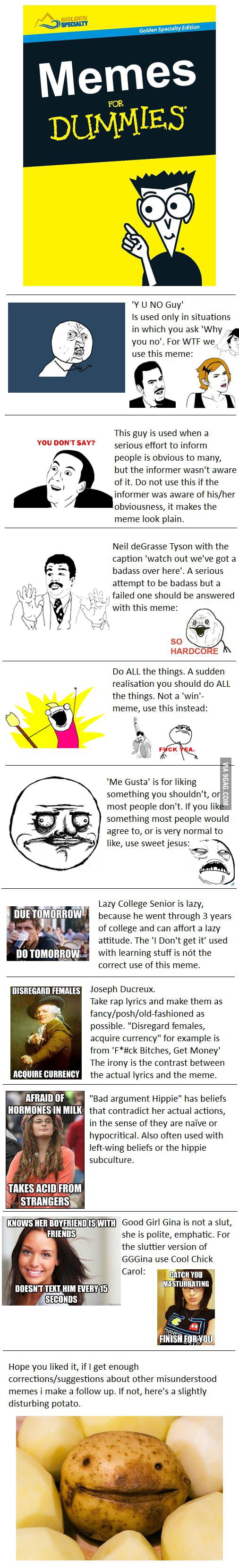 Memes for dummies - 9GAG