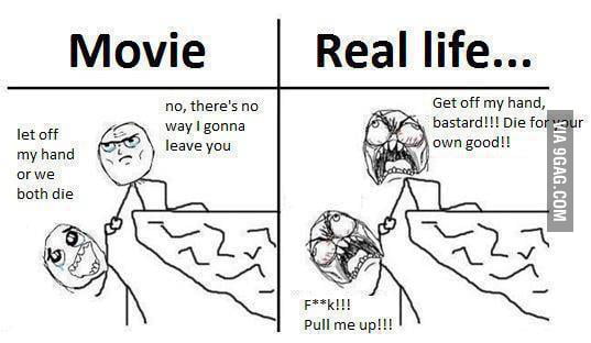 Movie Vs. Real Life - 9GAG