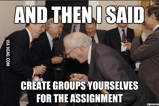 Assignment groups - 9GAG