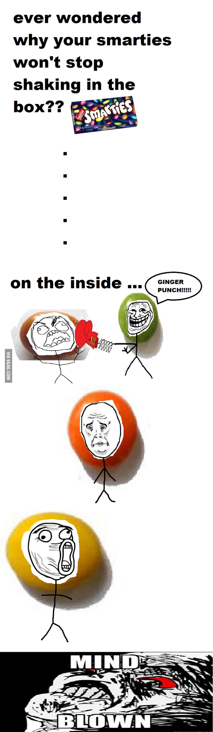 Smarties MIND BLOWN!!! - 9GAG