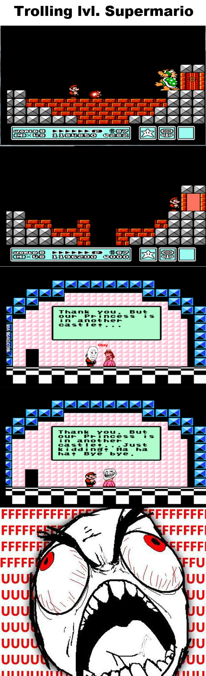 Kids from the 90's gonna feel super mario's pain! - 9GAG