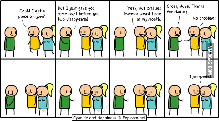 Just queefed .. WAIT WHAT ?! - 9GAG