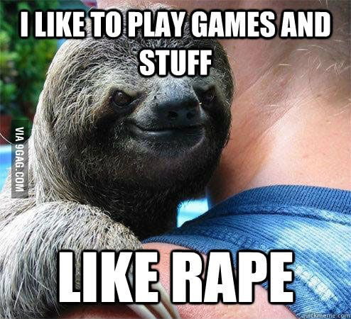 Evil sloth - 9GAG