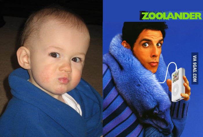 Blue Steel baby - 9GAG