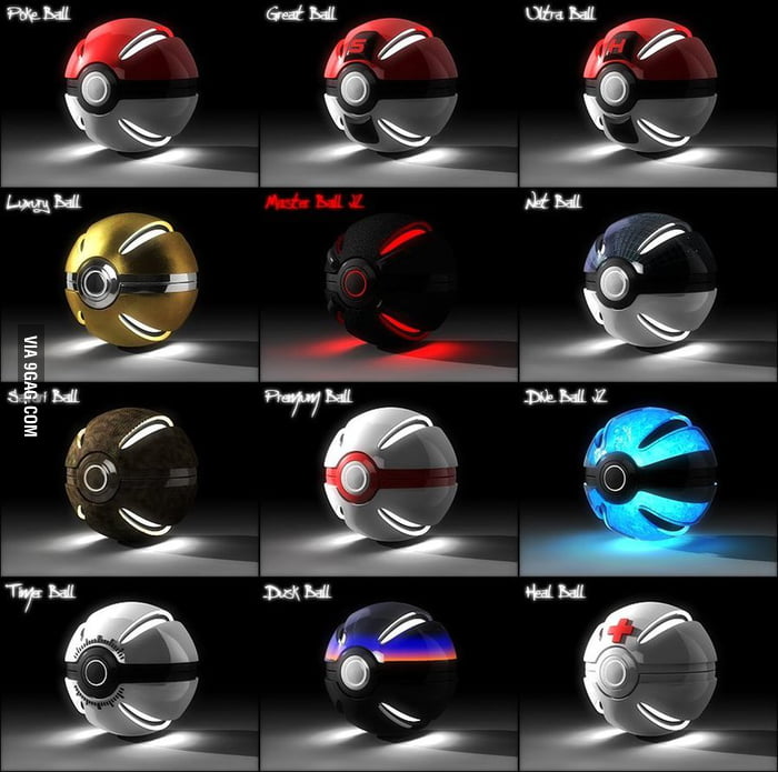 Pokeballs in real life - 9GAG