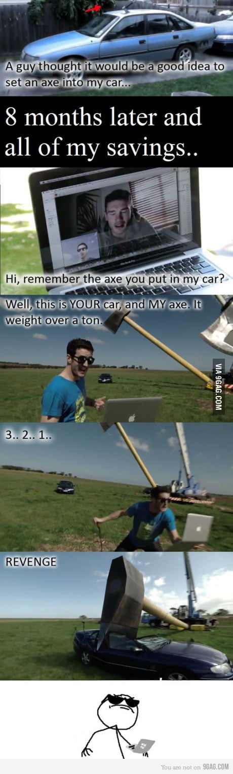 Now this is overkill - 9GAG