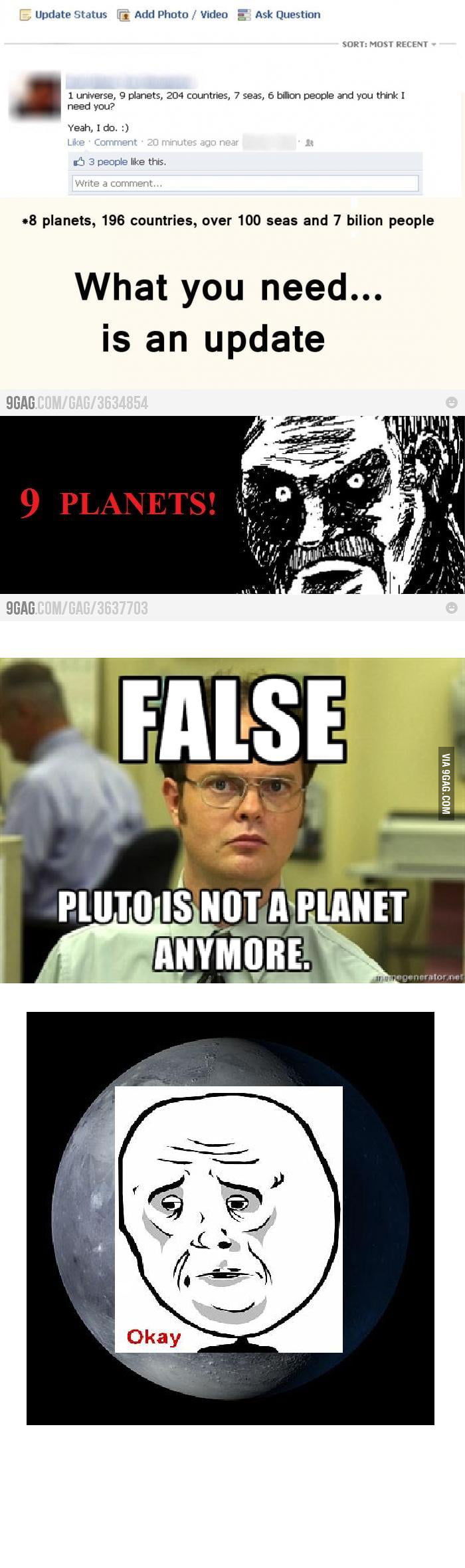 Poor Pluto - 9GAG