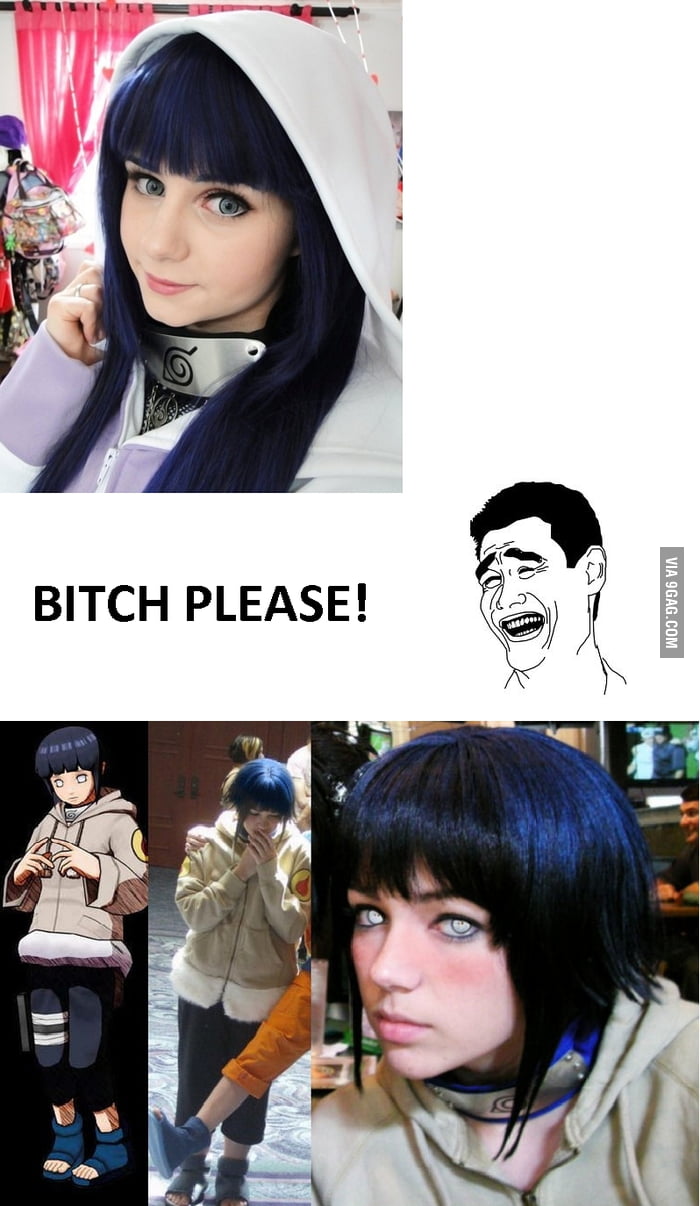 Hinata Cosplay [fixed] 9gag