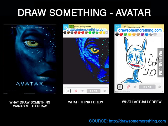 Draw Something - Avatar - 9GAG