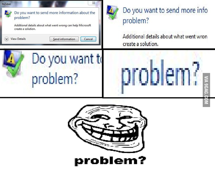 Windows Problem? - 9GAG