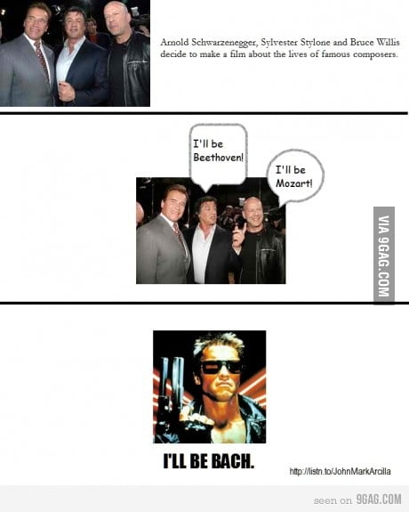 ILL BE BACH! - 9GAG