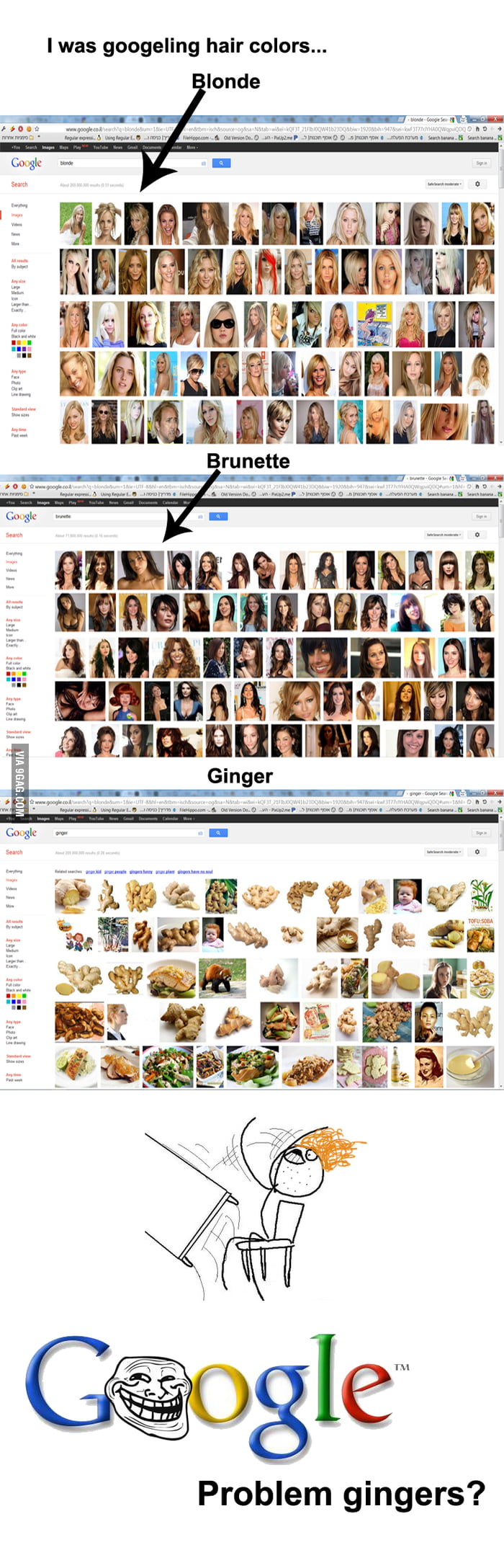 Trolling the gingers - 9GAG