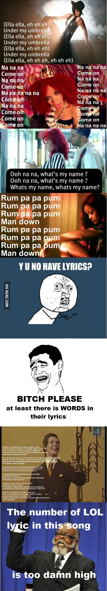 Lyrics what? who? - 9GAG