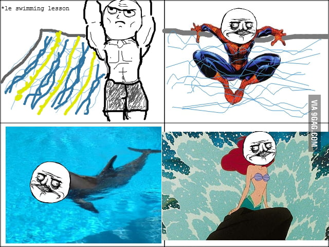 Swimming lessons - 9GAG