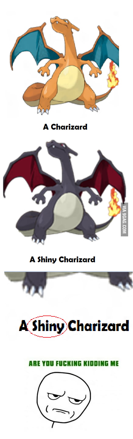 Nitendo y don't know the meaning of shiny!!!!! - 9GAG