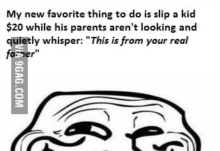 Highest level of troll - 9GAG