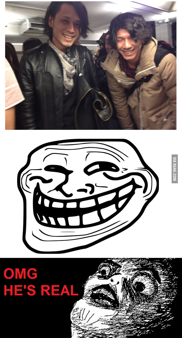 TROLL FACE IRL - 9GAG
