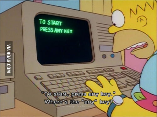 Homer and computers - 9GAG