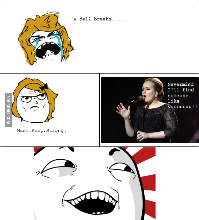Adele...A dell - 9GAG