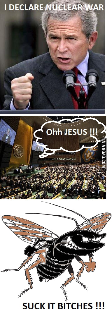 Nuclear war sarcasm - 9GAG