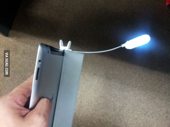 Here is how I solve iPad's no-flash problem - 9GAG