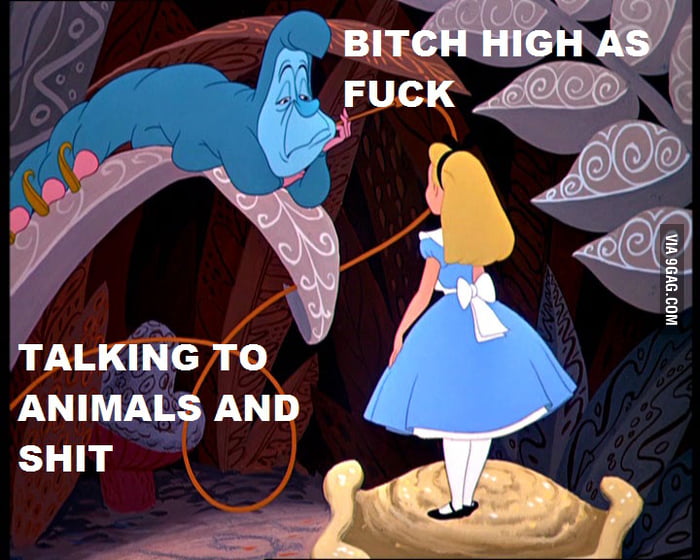 B*tch High as F**k - 9GAG