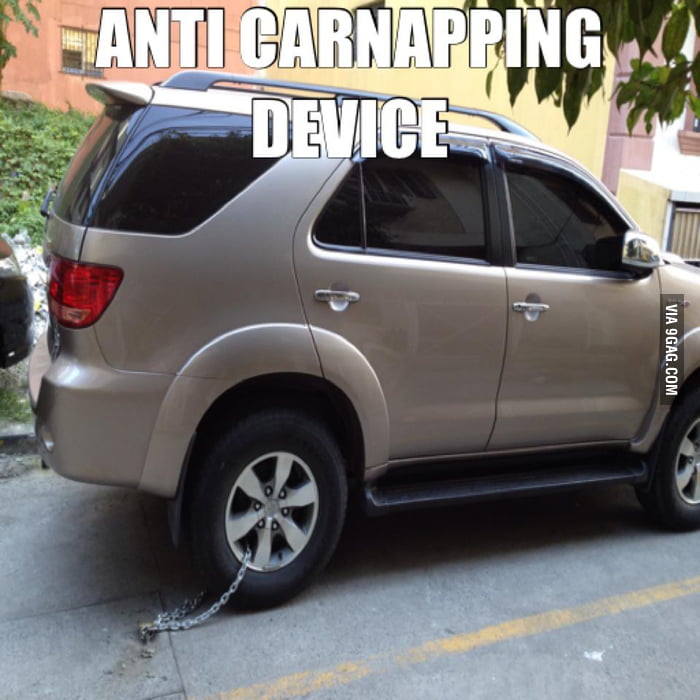 Anti Carnapping Device - 9GAG