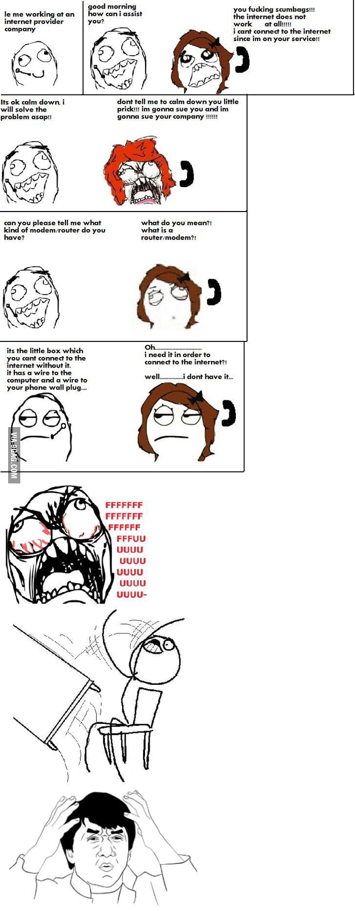 Stupid Customer Is Stupid 9GAG