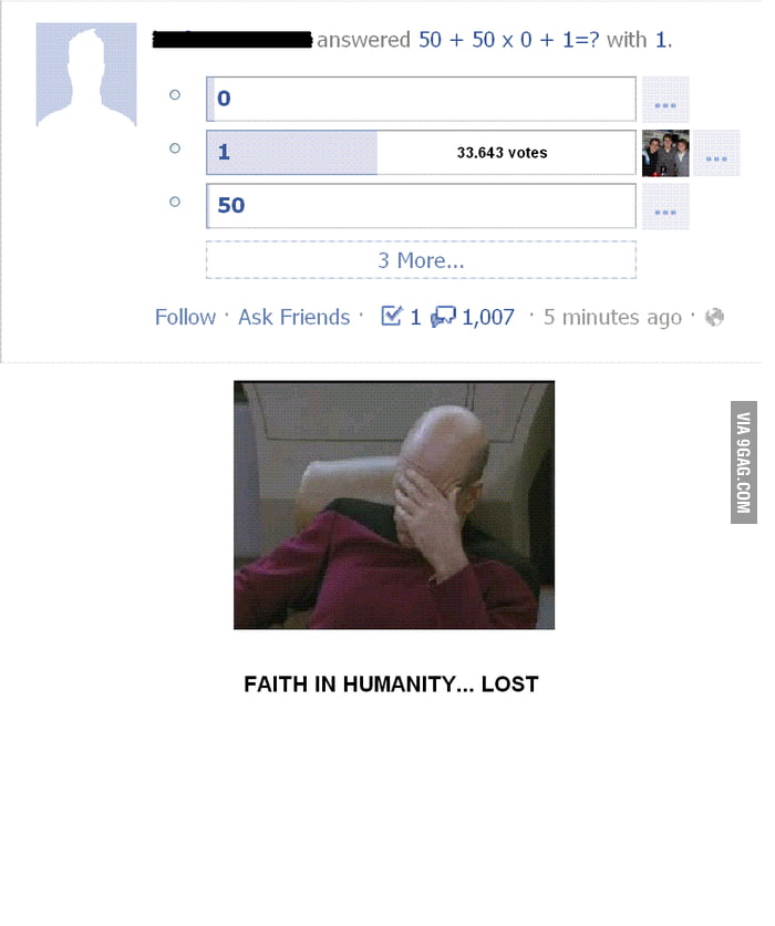 Faith in humanity LOST - 9GAG