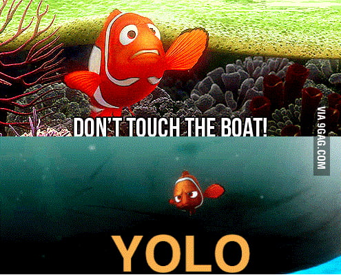 YOLO, Nemo version. - 9GAG