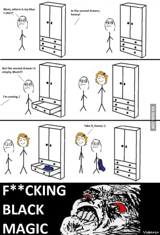 F**UCKING BLACK MAGIC - 9GAG
