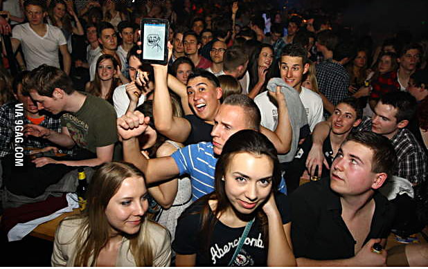 Trolling all around the club :) - 9GAG