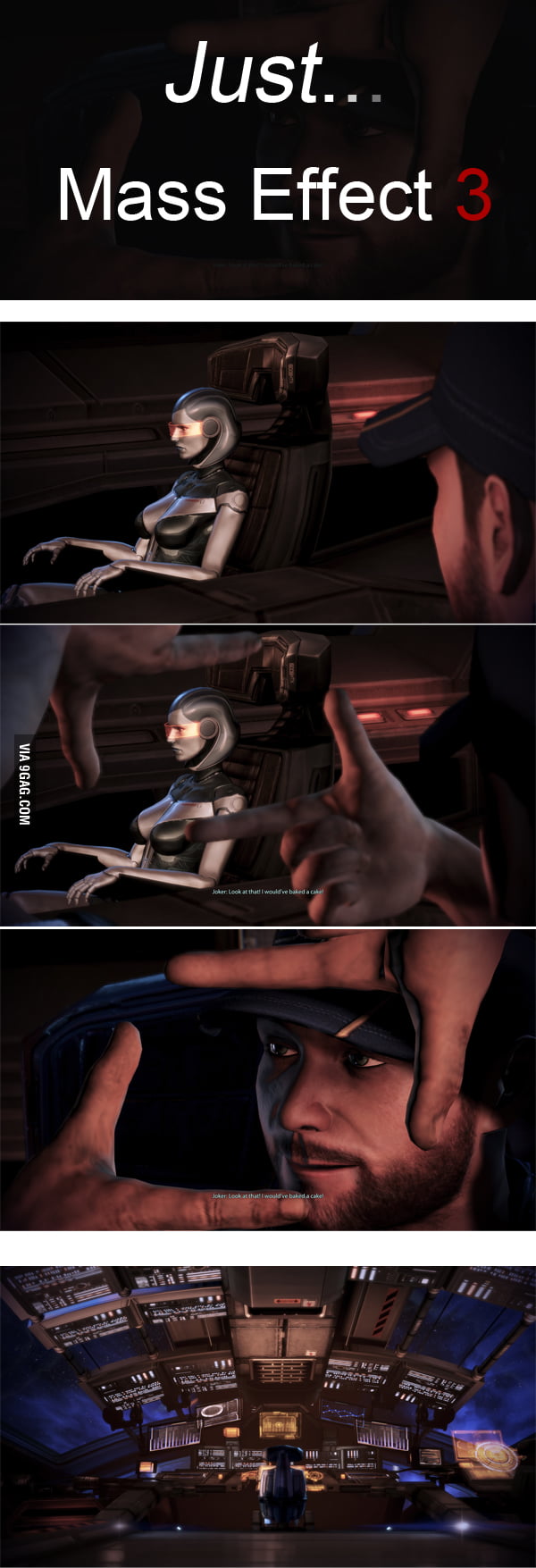 Just... Mass Effect 3 - Baka a Cake - 9GAG