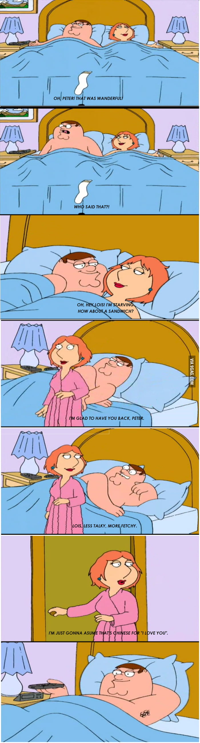 Just Peter being a man... - 9GAG