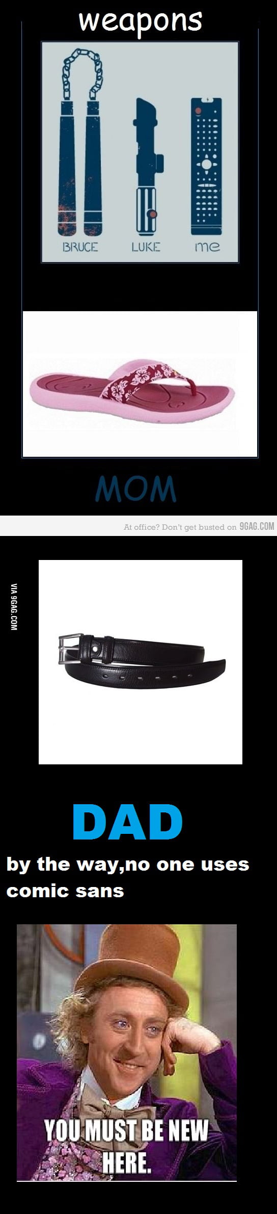 Dad's weapon - 9GAG